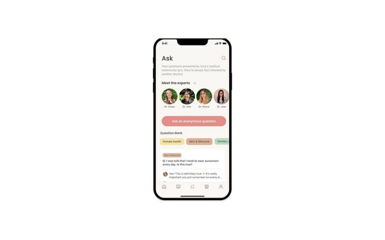 Launching: luna - an app for teen health & wellbeing